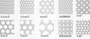 Chapas Perforadas, Abocardadas y Repujadas - SINFIBANDA S.L.
